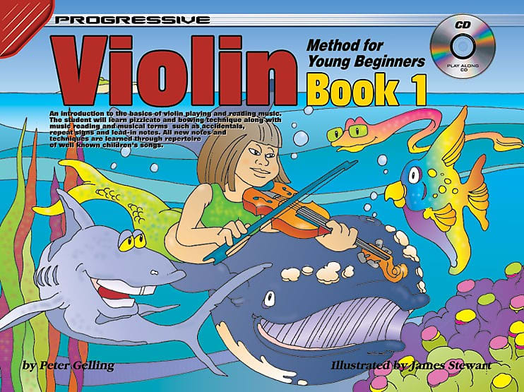 Progressive Violin Method for Young Beginners - Book 1 | Reverb