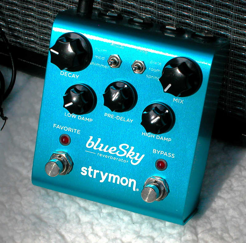 Strymon Blue Sky Reverberator V1 2010 - 2022 - Blue | Reverb