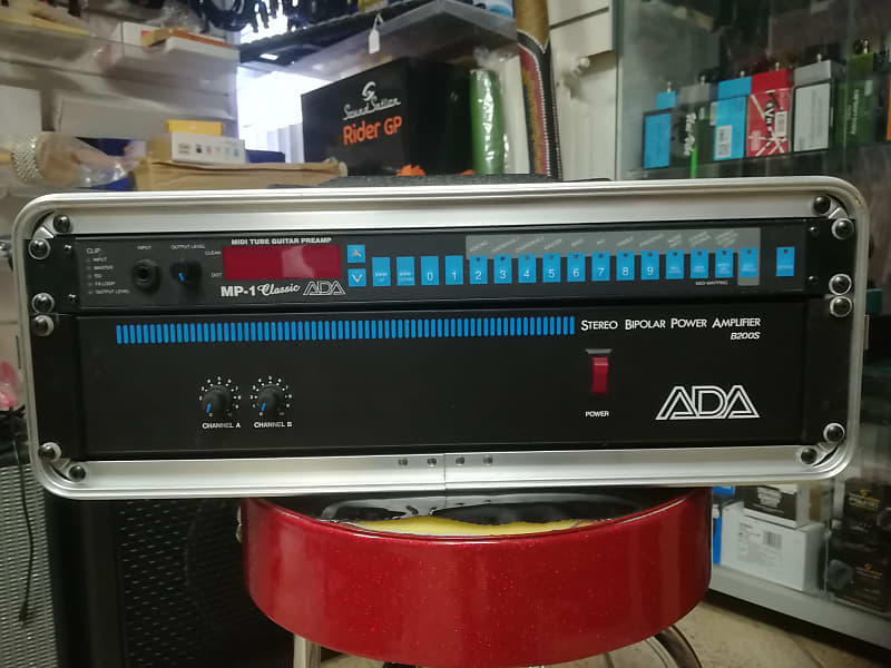 ADA MP-1 Classic Midi Tube Guitar Preamp + ADA B200S Stereo | Reverb