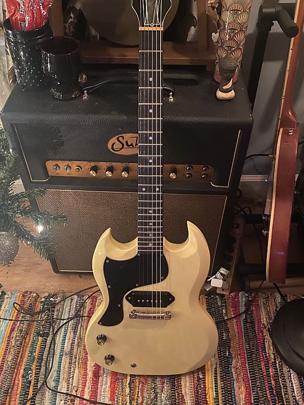 Left Handed SG Junior Style Guitar | Reverb