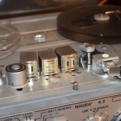 Nagra 4.2 Portable Recorder 7" reels. Classic and lovely! | Reverb