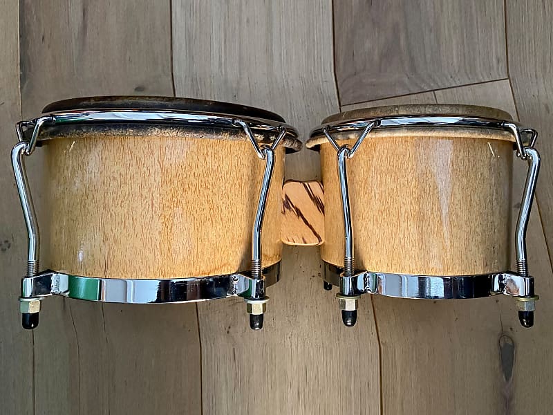MANITO Percussion Solid Palmetto Wood Bongo - 9 1/8" Hembra | Reverb