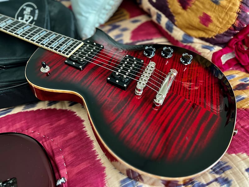 ESP USA Eclipse 2020 - See-Thru Black Cherry Burst Chevron | Reverb