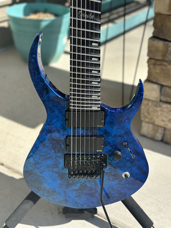 Ormsby RC-One RC1 Rusty Cooley 7 string 2021 - Blue | Reverb