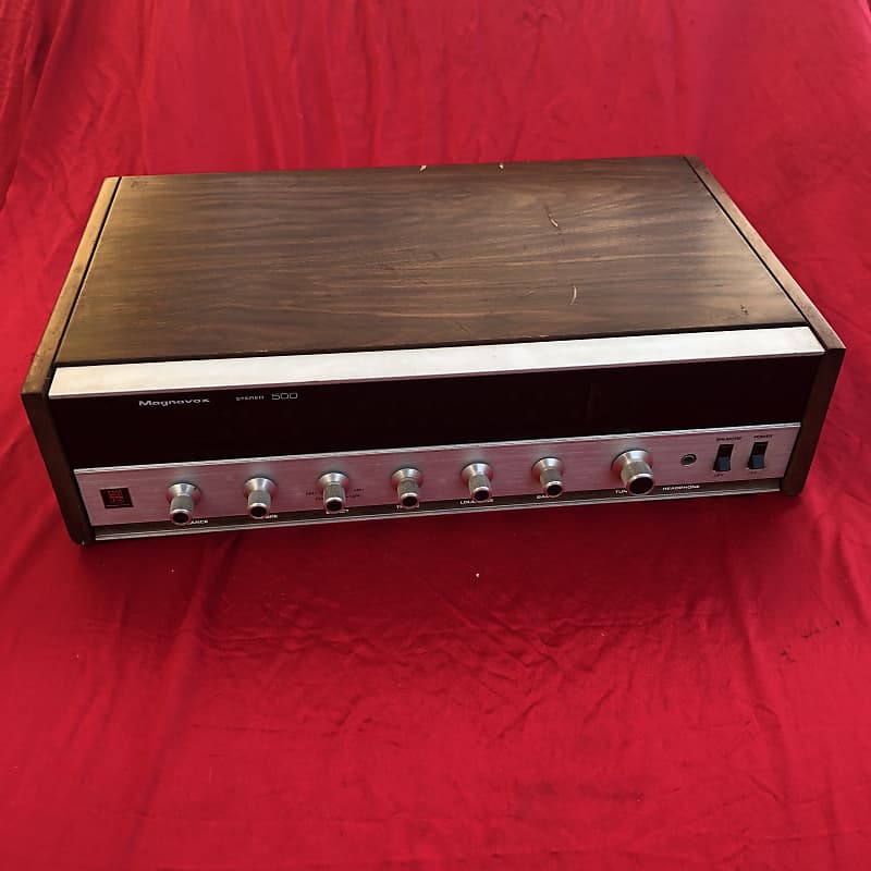 Vintage Magnavox Stereo 500 70s Analog Stereo Receiver | Reverb