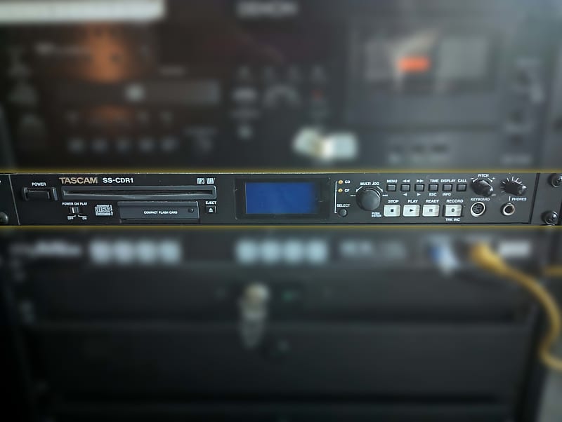TASCAM SS-CDR1 - CD and CF Card Solid State Audio Recorder | Reverb