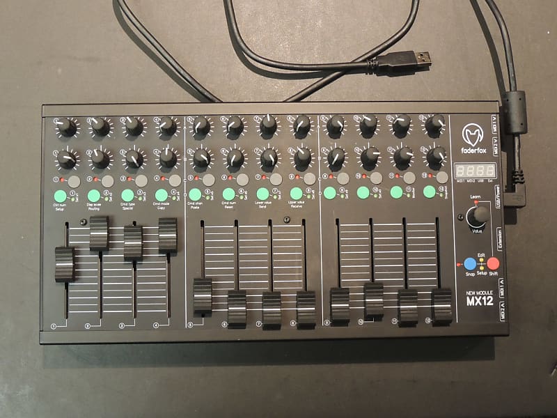 Faderfox Mx12 Mix Controller [Three Wave Music] | Reverb