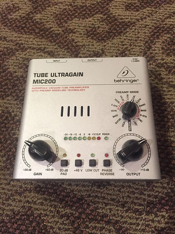 Behringer Tube Ultragain MIC200 2010 | Reverb Australia