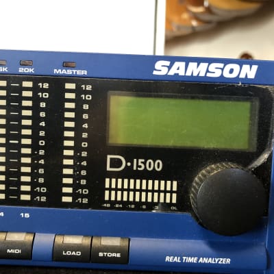Samson D-1500 RTA / Spectrum Analyzer/ Real time | Reverb Australia