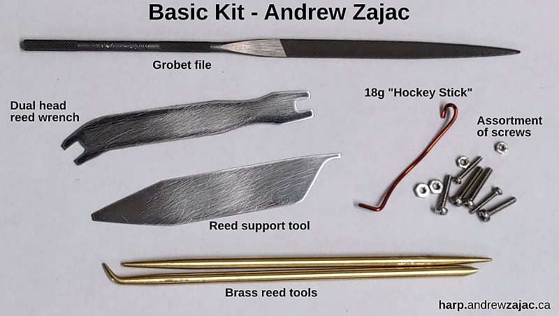 Basic Diatonic Harmonica Tool Kit - Grobet Version from | Reverb