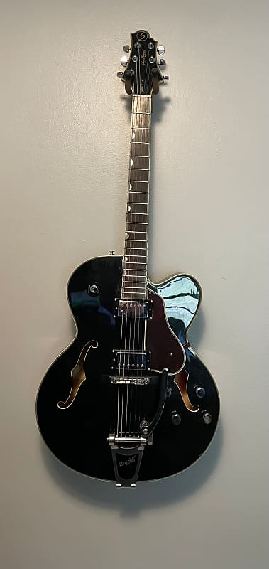 Samick Greg Bennett JZT 15 Archtop /2005 Black Metallic | Reverb