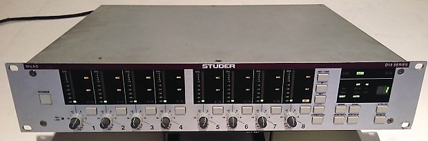 Studer MicAD 8 Channel Mic Pre/A/D Converter | Reverb