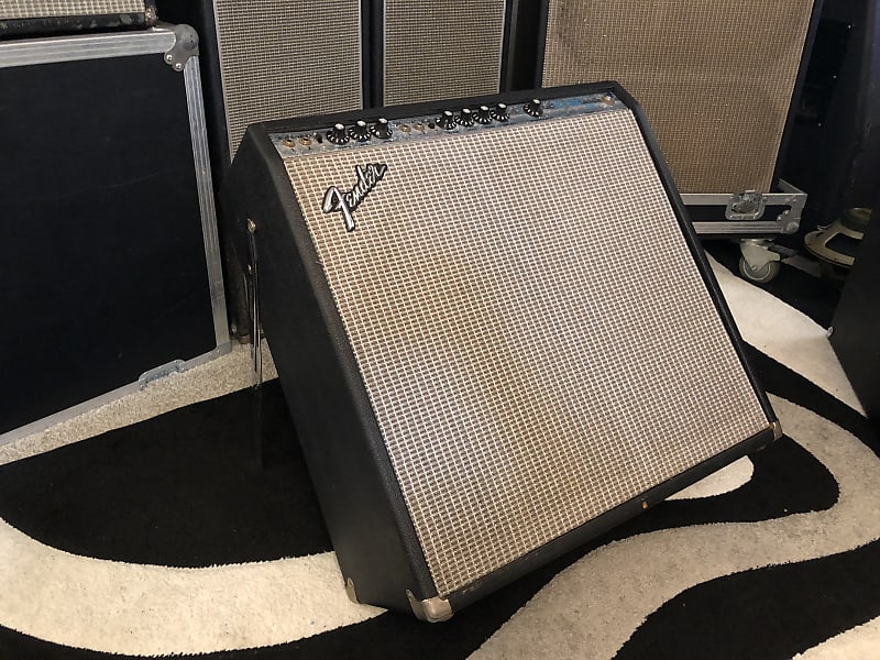 1977 Fender Bassman Ten (10) & 1977 Super Reverb Cabinet | Reverb