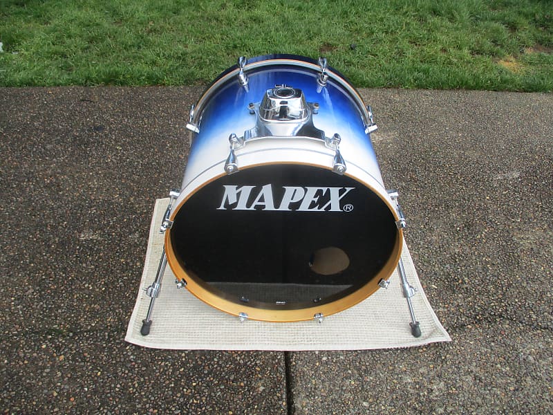 Mapex Pro M 22 X 18 Bass Drum, Maple Shell, Lacquer Fade | Reverb