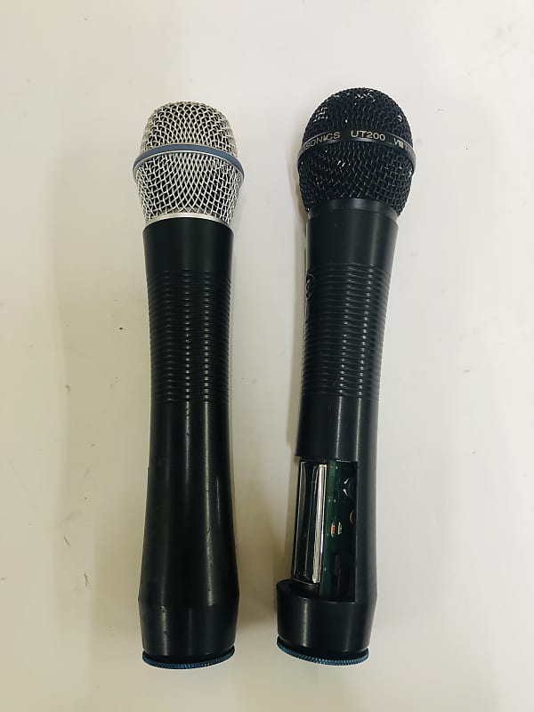 Pair of Lectrosonics Microphones UT400 & UT200 Block 25 & 29 | Reverb