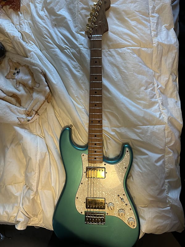 Fender Stratocaster 80’s and 90’s - Nitro Sherwood green | Reverb