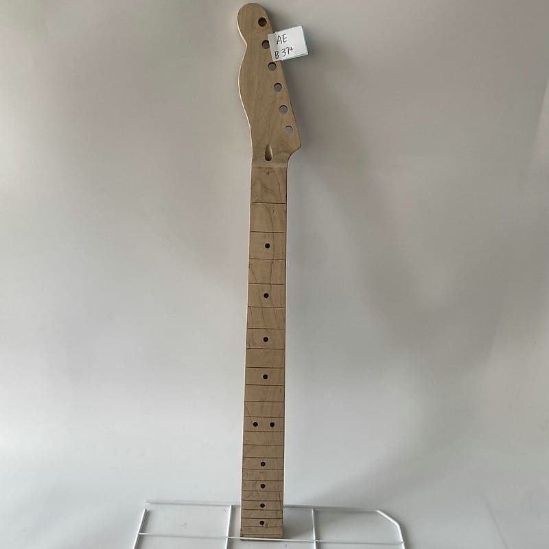 Maple Left Handed Tele Style Guitar Neck with 22 Frets | Reverb Canada