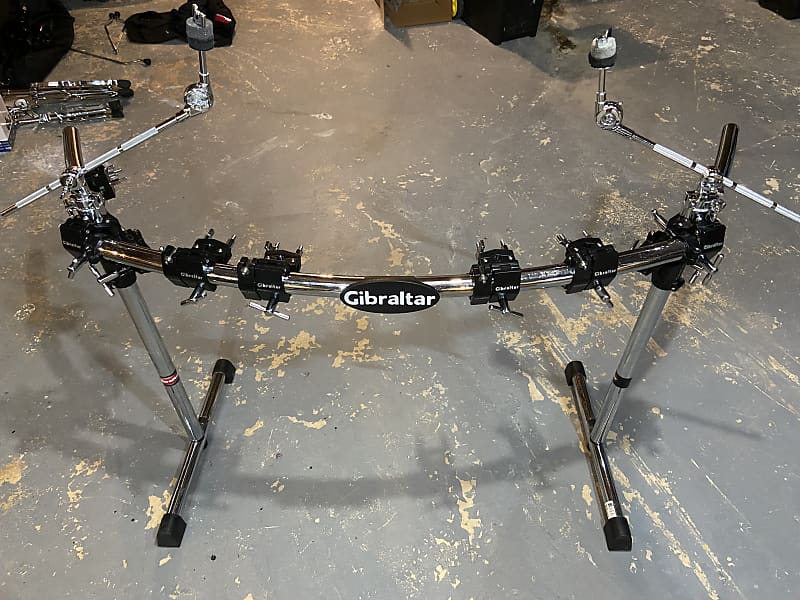 Gibraltar Chrome Drum Rack with Curved Wings | Reverb