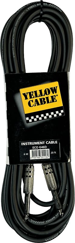 Yellow Cable G610D - Câble Jack/Jack Ergoflex 10m | Reverb