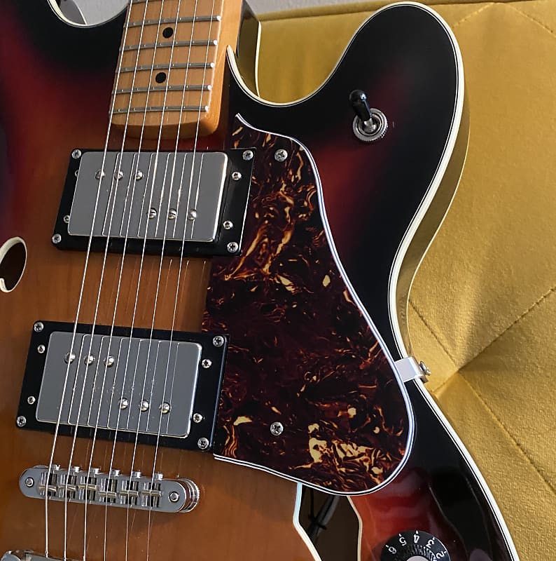 Squier Starcaster Tortoise Shell Replacement Pickguard Pick | Reverb