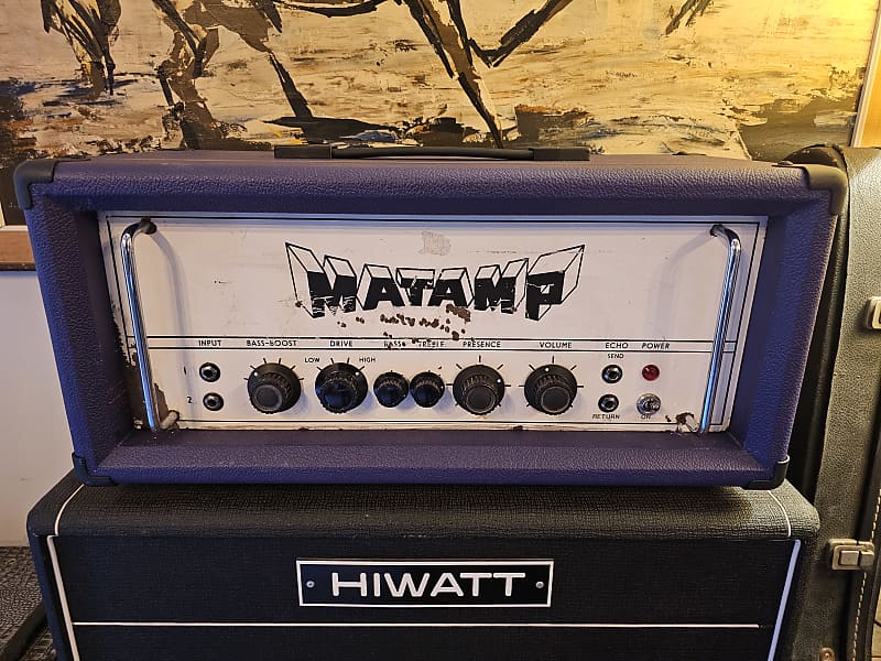 1970 Matamp GT-100 UK England Orange GT100 | Reverb