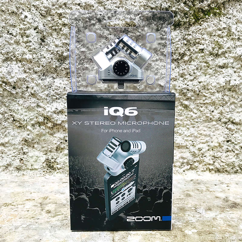 Zoom IQ6 XY Stereo Microphone for iOS Device | Reverb