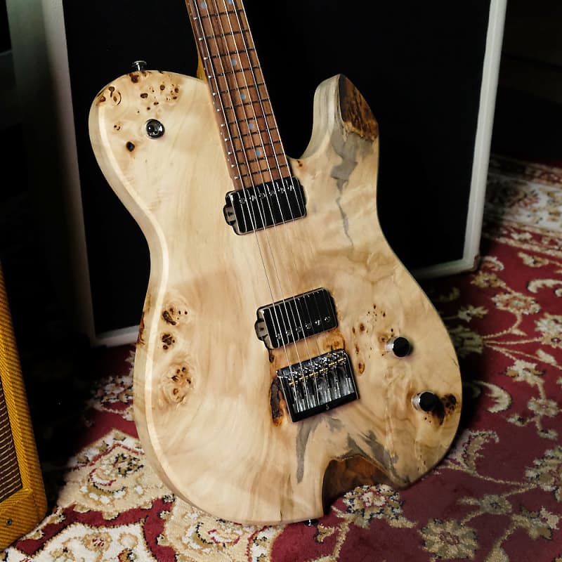 Crimson Raw Series Descendant 2025 - Poplar Burl Ovangkol | Reverb