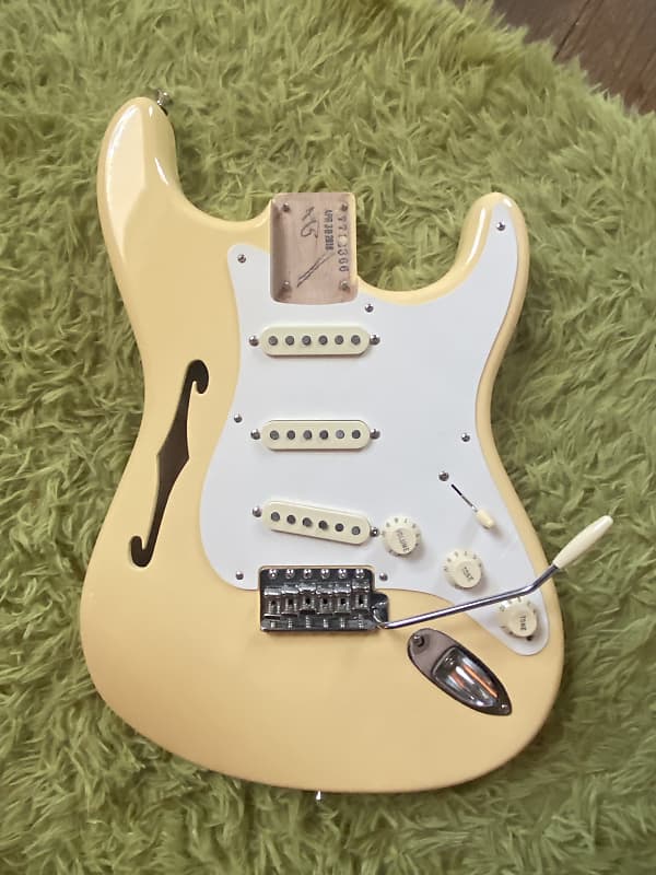 Fender Eric Johnson Thinline Stratocaster Body 2018 | Reverb