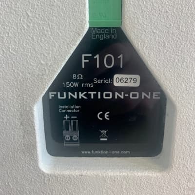 Funktion-One F101 Compact DJ Monitors Loudspeakers | Reverb