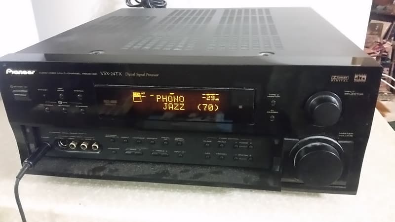 Pioneer Elite VSX-24TX Multi Channel Receiver 1999 Black | Reverb UK