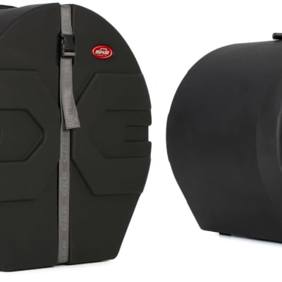 SKB 1SKB-D1622 Roto-Molded 16" x 22" Bass Drum Case Bundle | Reverb