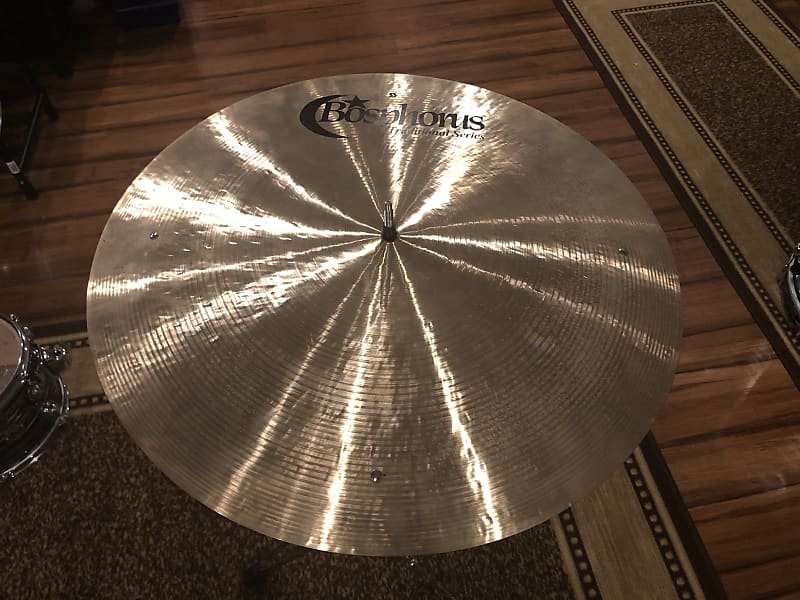Bosphorus 20" Traditional Series Flat Ride with Rivets | Reverb