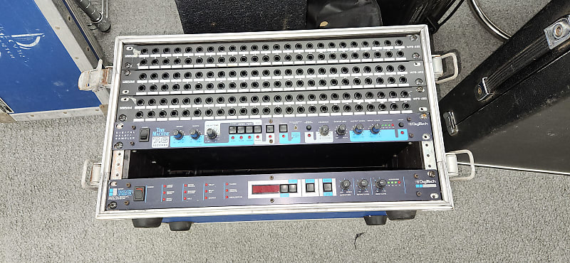 Digitech Time machine, DSP128, Patch bays,Anvil case, | Reverb