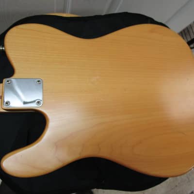 Custom Telecaster Style Guitar, Natural (w/ Gig Bag) | Reverb