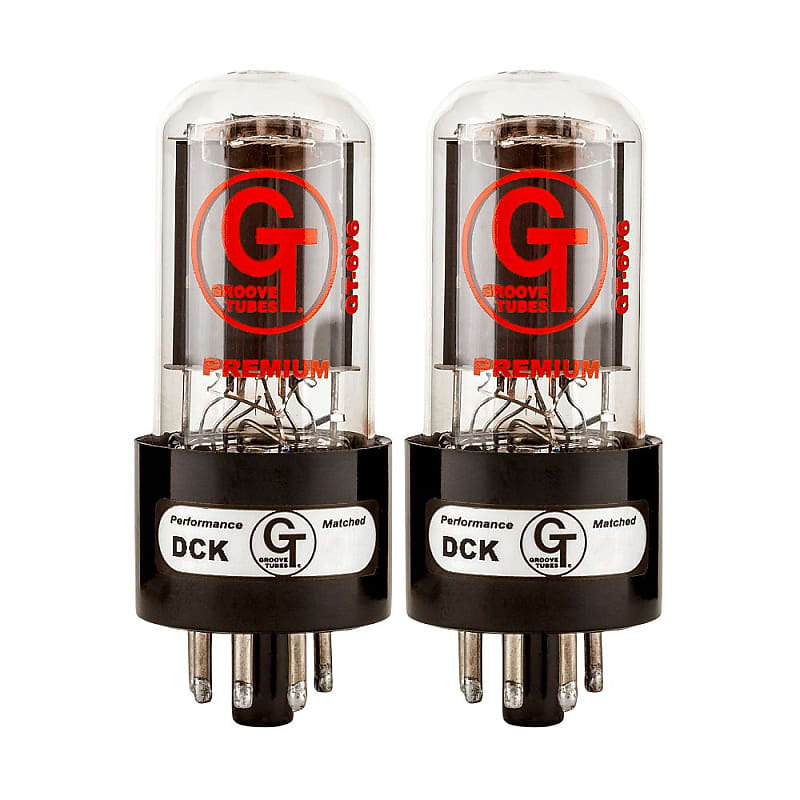 Groove Tubes GT 6V6-S Power Tubes/Valves (Duet) | Reverb