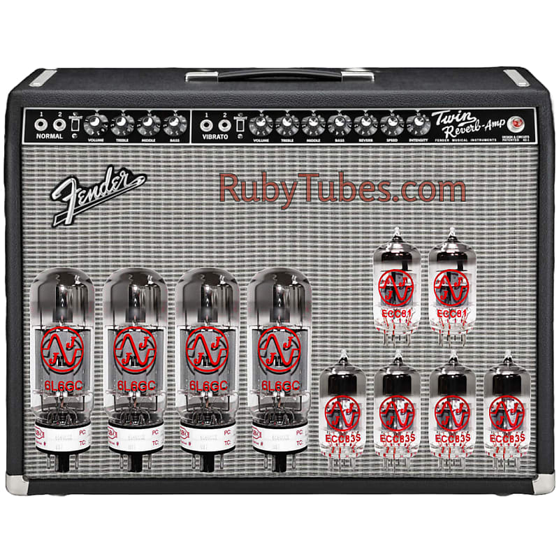Fender Twin Reverb Tube Kit | Reverb