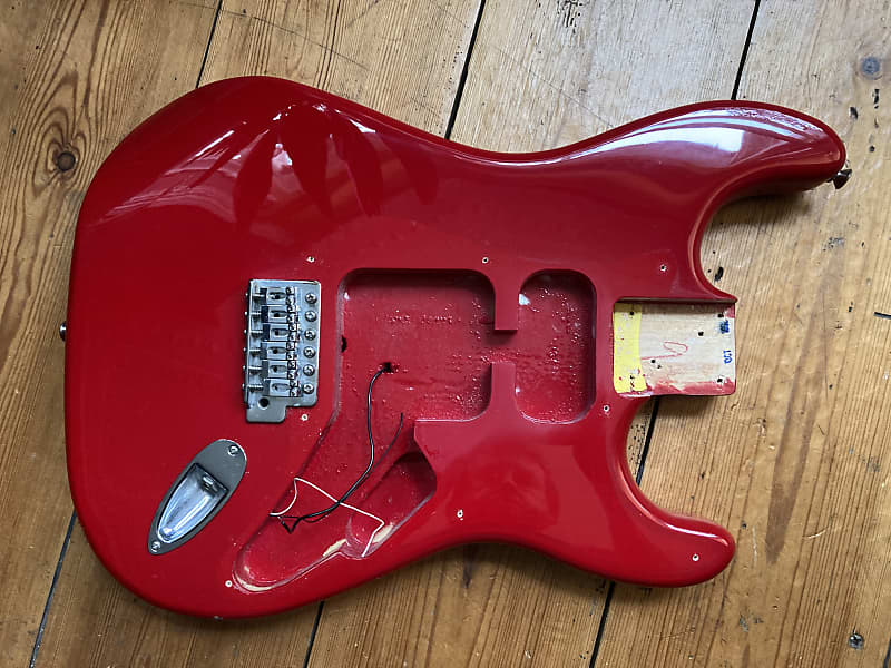 Fender Squier Stratocaster Electric Guitar Body 1996 YN6 | Reverb UK
