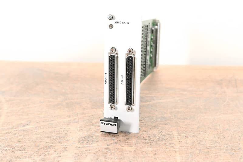 Studer GPIO Card GPIO Card with Relay Outputs CG01HCZ | Reverb