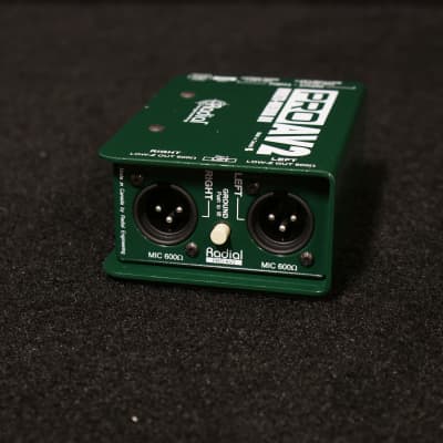 Radial Engineering Pro AV2 2-Channel Passive A/V Stereo DI | Reverb