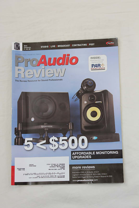 Pro Audio Review Magazine Back Issue September 2013 | Reverb