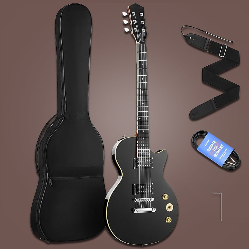 Electric Guitar LP Solid Body, Full-Size 39 Inch Electric | Reverb