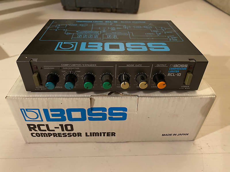 Boss RCL-10 Micro Rack Series Compressor Limiter 1980s | Reverb France