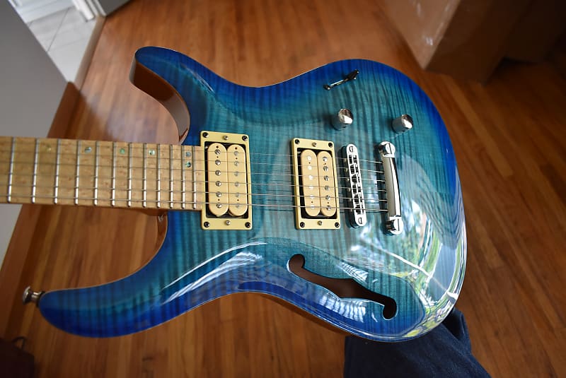 Kiesel SH6 2021, lightweight, Semi-hollow California carved | Reverb