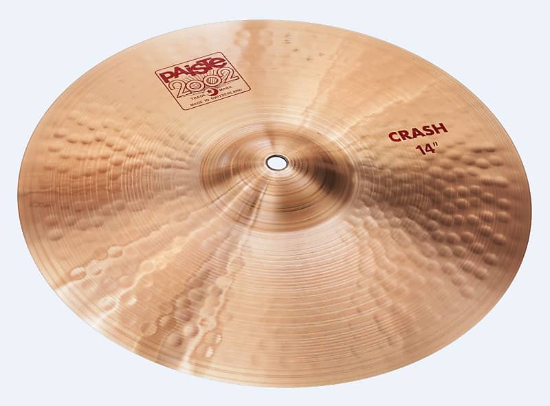 Paiste 2002 14" Crash Cymbal/New With Warranty/Model # | Reverb