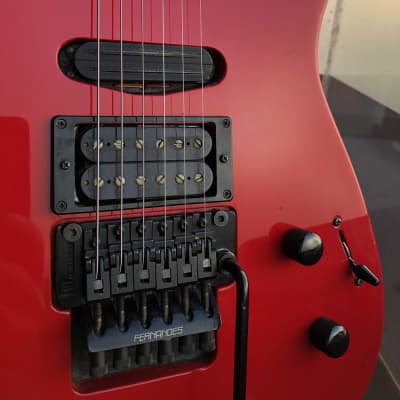 1991 MIJ Fernandes FR-65, Tilt Back Headstock, Contoured | Reverb