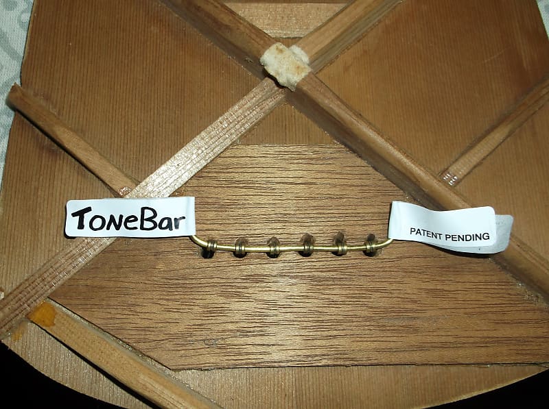 ToneBar Patent Pending acoustic guitar mounting method NO | Reverb