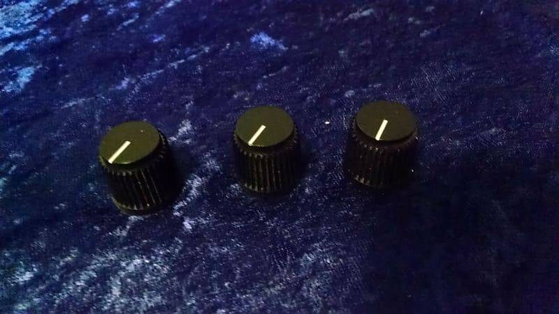 Ampeg Amplifier Amp Knobs x3 (For D Shafts) | Reverb