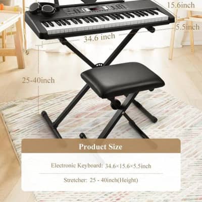 54-Key Full Size Key Electronic Keyboard Piano Kit Full | Reverb