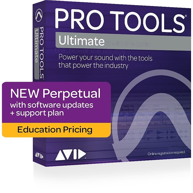 Avid Pro Tools Ultimate Perpetual Licence, Education User, | Reverb