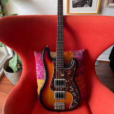 Univox Precision Bass Custom 1974 - Sunburst | Reverb